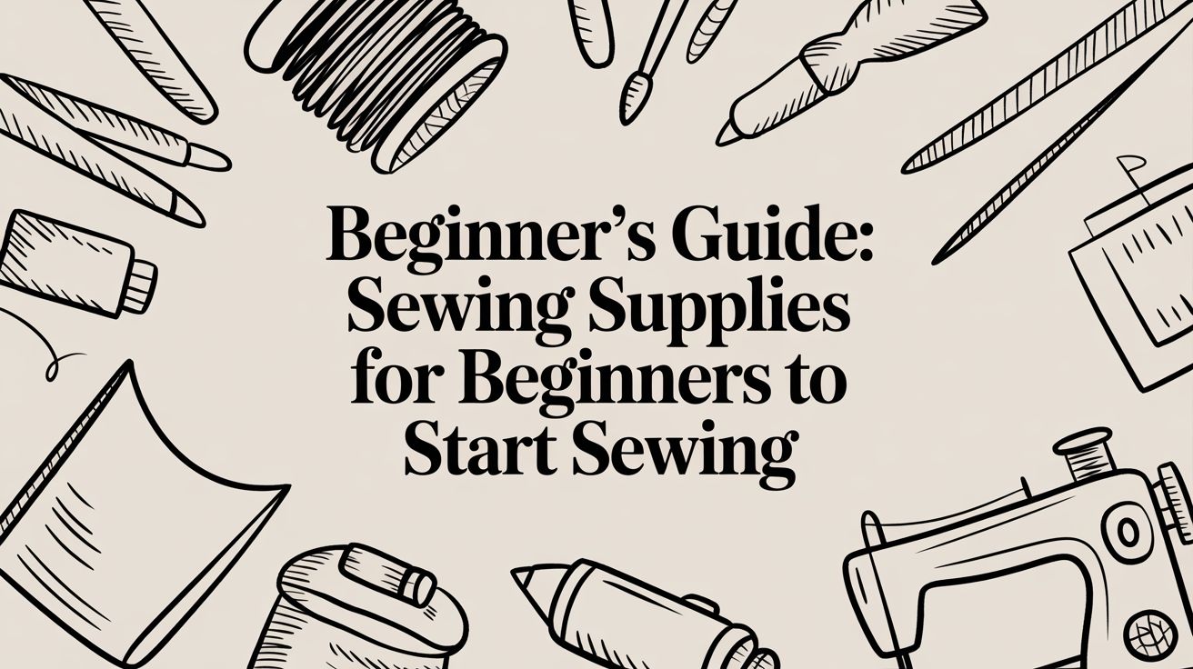 The Essential Sewing Supplies for Beginners to Start Sewing Today