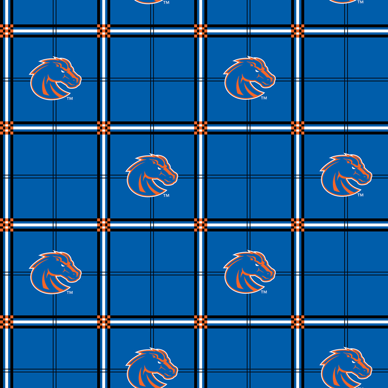 Boise State Broncos - Flannel Plaid