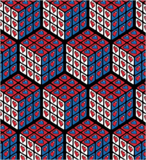 Rubik's - Cubes with Hearts