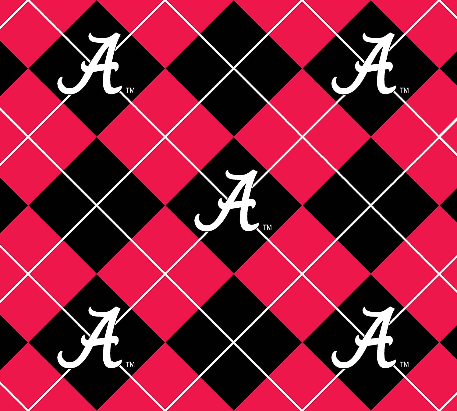 Alabama Crimson Tide - Fleece - Argyle Diamonds